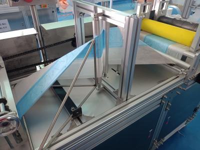China máscara protetora não tecida ultrassônica que faz a linha de produção da máscara de pano do estiramento da máquina 3D à venda