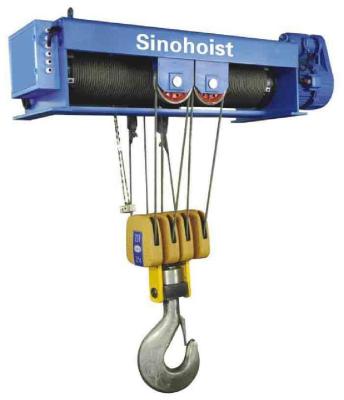 Cina Gru isolata singola velocità con il sistema di rilevamento automatico, una gru elettrica da 2 tonnellate in vendita