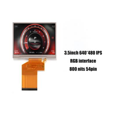 China 3.5 Inch 640x480 TFT LCD Display RGB Interface 800cd/m2 for sale