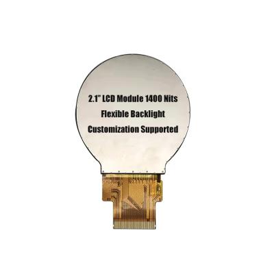 China 2.1 Inch High Brightness LCD Panel 480x480 TFT Display 1400 Cd/M2 for sale