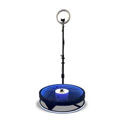 China Movimento lento da cabine automática portátil da foto do diodo emissor de luz 360 que gerencie a cabine de Selfie à venda