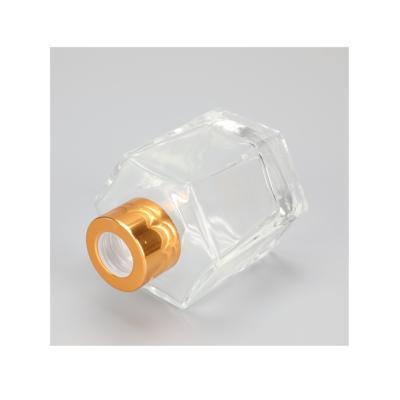 China Gift the most popular and fashionable square glass bottle and polygonal diffuser bottle for sale