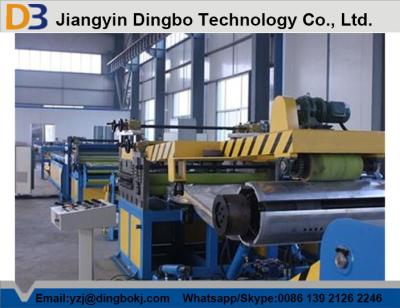 Cina Giù taglio del tubo alla linea di lunghezza/alla macchina di taglio d'acciaio 10m-15m/Min della taglierina lamiera sottile in vendita