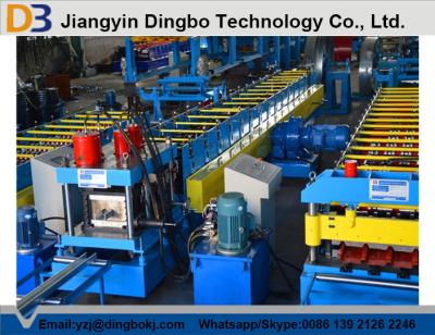 Cina Rotolo intercambiabile del Purlin di C&Z che forma macchina con il piatto d'acciaio colorato in vendita