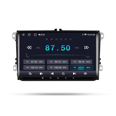 Cina Musica a 9 pollici di WiFi dello schermo del centro HD di navigazione 4 di Android GPS dell'automobile di VW in vendita