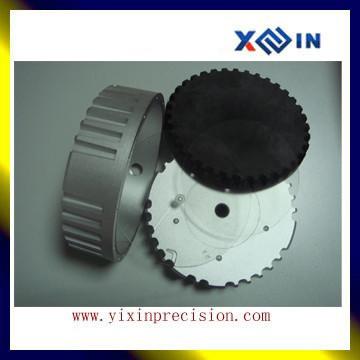 Cina Il colore di giro di alluminio delle parti di CNC di alta precisione ha anodizzato le parti di alluminio dell'ingranaggio per servizio lavorante di abitudine a Shenzhen in vendita