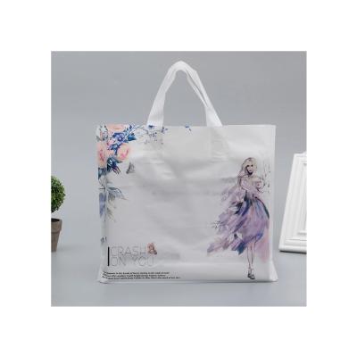 Cina Plastic Colorful Clear PVC Tote Bag Shopping Bag Beach Fashion Custom Shock Resistance Large Bag With Logo And Say Some Words in vendita
