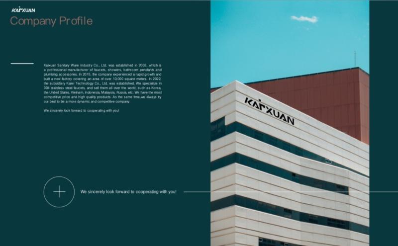 Verified China supplier - Heshan Kaixuan Sanitary Ware Industry Co., Ltd.
