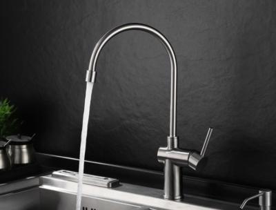 Cina Rubinetto singolo di disegno di superficie su misura del bacino del foro di Logo Single Cold Basin Tap in vendita