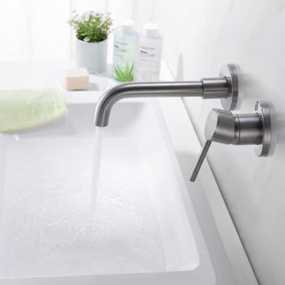 Cina Resistenza senza piombo della sporcizia di corrosione del rubinetto del bacino del bagno del supporto della parete in vendita