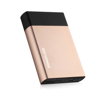 Cina Tassa astuta di carico veloce della Banca portatile 10000mah 3.4a di potere di Smartphone della lega di alluminio in vendita
