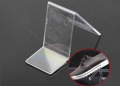 China Adult Shoes Acrylic Riser Display Stands Shoe Shop Retail Display Stand for sale
