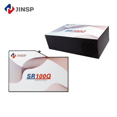 China JINSP SR100Q Advanced CCD Fiber Optic Spectrometer with High Quantum Efficiency for Ultraviolet Band and TE Cooling for sale