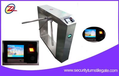 China Leitor de Rfid do torniquete da segurança da porta do torniquete do tripé do varredor da impressão digital à venda