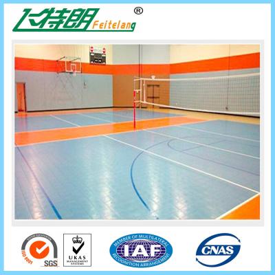 Cina Pavimentazione di gomma commerciale di gomma di collegamento delle piastrelle per pavimento pp di pallacanestro in vendita