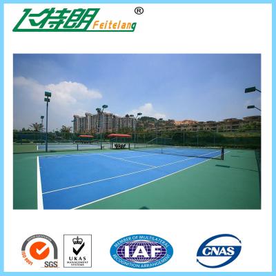Cina Pavimento su ordinazione del poliuretano di volano dell'unità di elaborazione di sport della pavimentazione verde della corte in vendita