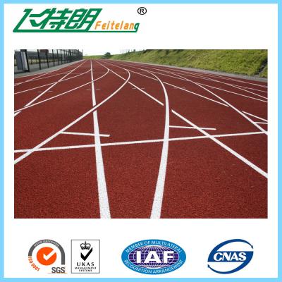 中国 カスタマイズされた完全なPUゴム製運動トラック/屋内運動場の安全表面仕上げ 販売のため