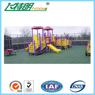 Cina granelli di gomma della briciola della polvere SBR di 15mm EPDM per l'asilo/eseguire la stanza palestra/della pista in vendita
