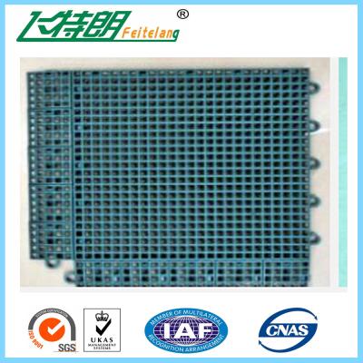 Cina Piastrelle per pavimento di gomma di collegamento resistenti all'uso riciclate per i balconi del passaggio pedonale in vendita