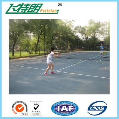 Cina Pittura variopinta della pavimentazione della corte di sport atletico per il campo da badminton/campo da pallacanestro in vendita