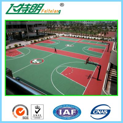Cina Campo da tennis ufficiale olimpico del gioco che copre la pittura acida della corte delle superfici acriliche di sport in vendita
