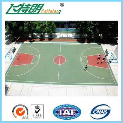 Cina Norma atletica che gioca resistenza di superficie di slittamento della pavimentazione della palestra di pallacanestro della corte in vendita