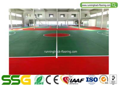 Cina campo da pallacanestro mutil-funzionale della pavimentazione della corte di sport del sistema del panino dell'unità di elaborazione del silicio in vendita