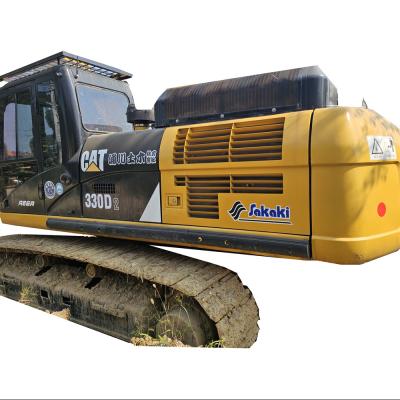 China Grote gebruikte graafmachine van 30 ton Cat 330d2 zware mijnbouwapparatuur Te koop