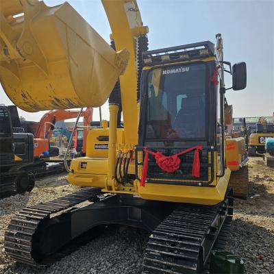 China Gebruikte Komatsu Pc130 graafmachine in goede staat 13 ton graver Japan Te koop
