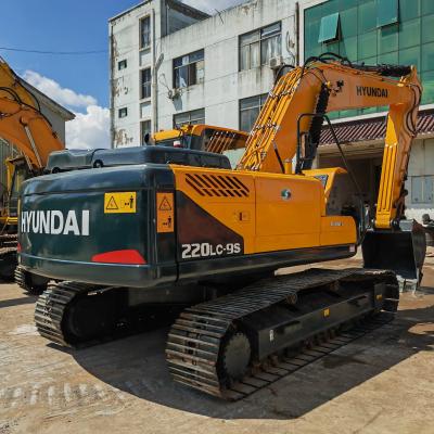 Cina Escavatore Hyundai di uso medio Maschina di scavo idraulica potente in vendita