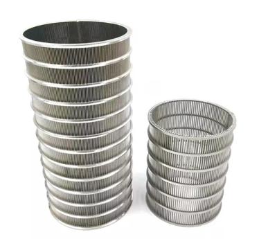 Cina Stainless Slotted Wedge Wire Filter Mesh Water Well Screen Filter Tube in vendita