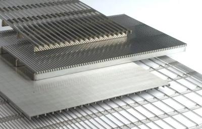 Cina 0.7mm 0.75mm Stainless Steel Flat Wedge Wire Mash Tun Mesh Screen Filter Panels For Beer in vendita