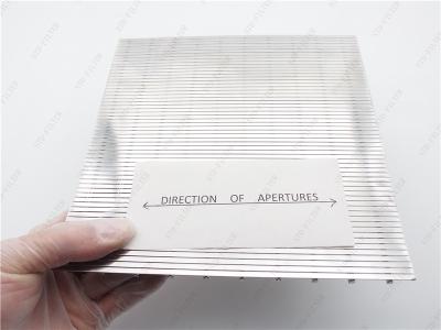 Cina Filtro ad alta resistenza dal cavo del cuneo di scanalatura di identificazione 100mm 2mm, schermo di cavo di V per amido di mais in vendita