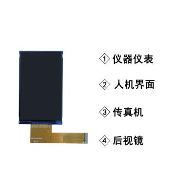 중국 4.3인치 TFT 디스플레이 모듈, 480X800 해상도, MIPI 인터페이스, 자유 관점, 500C/D, 판매용