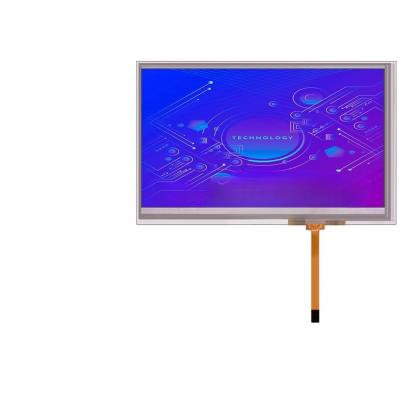 중국 RTP 7인치 Tft LCD 디스플레이 800x480 해상도 18 BITS RGB 인터페이스 드라이빙 IC HX8262+HX8 판매용