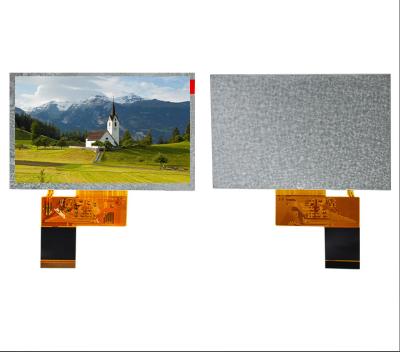 China 4.3 pulgadas pantalla TFT 480X272 Resolución Interfaz digital RGB en venta
