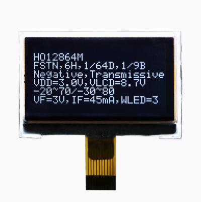 China 2.4 pulgadas FSTN St7567 controlador monocromo 12864 puntos módulo LCD de matriz en venta