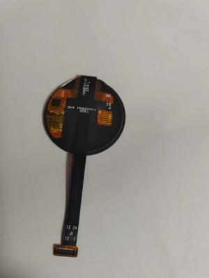 China 1.04 pulgadas redondo módulo de pantalla AMOLED 450cd/M2 Resolución 340x340 Interfaz QSPI en venta