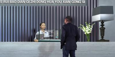 China 20.8-inch Multilingual AI Transparent Double-Sided Screen 1280*720 Resolution 300 Nits   Oled Transparent Oled Panel for sale