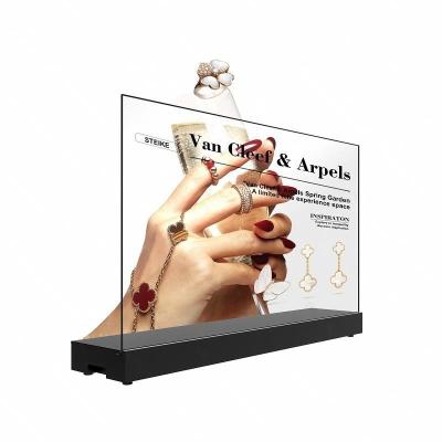 China 77 Zoll OLED-Desktop eingebetteter transparenter Bildschirm 3840*2160 Auflösung 600 Nits OLED Transparent OLED-Panel zu verkaufen