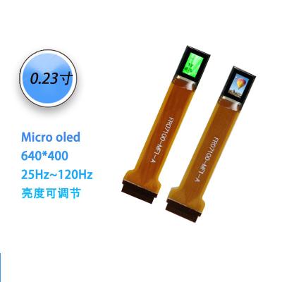 China 0.23 pulgadas Modulo de pantalla OLED pequeño 640 * 400 39 pines MIPI + I2C Interfaz 300 ~ 5000c / D en venta