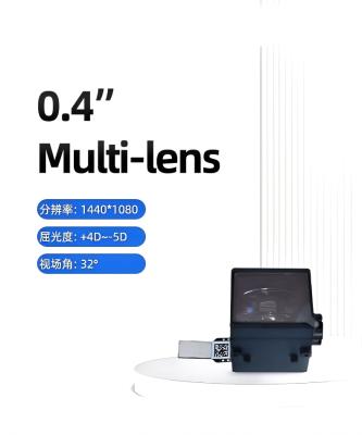 China 【0,4-Zoll HD EVF】Elektronischer Sucher Typ-C-Lösung 1440×1080 Auflösung, geeignet für Industrieanlagen / Medizinische Instrumente / Teleskope, hohe PPI, geringe Latenz zu verkaufen