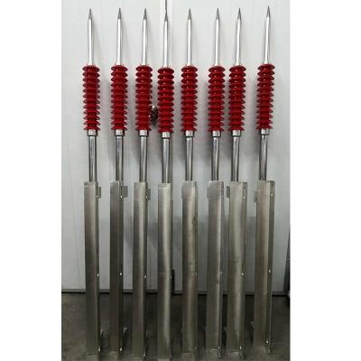 中国 Good selling thunder arrester Lightning Protection System lightning protection rod for solar system 販売のため