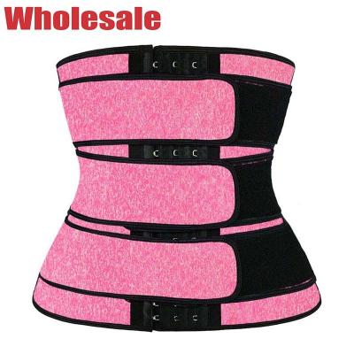 China Instrutor de nylon With da cintura do gancho do neopreno 4XL 5XL 3 do preto do rosa 3 correias à venda
