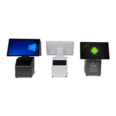 Cina Supermercato Registro di cassa 11,6 pollici Touch Screen incorporato Stampa termica da 80 mm inclusa in vendita