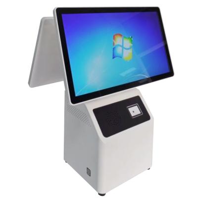 Cina 15.6'' Touch Screen POS System con scanner 1D/2D integrato in nero o bianco in vendita