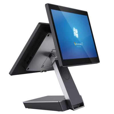 Cina 1366*768 Sistemi POS di risoluzione pieghevole in lega di alluminio Touch all-in-one cassa in vendita