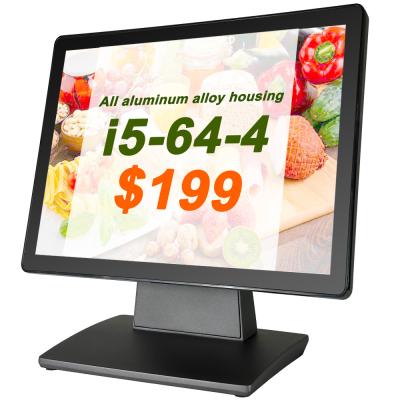 Cina Sistemi di punto vendita per ristoranti con alloggiamento in lega di alluminio e macchinario POS con funzione SDK in vendita