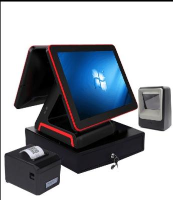 China 15 inch POS-machine voor slachthuis Grocery en schoonheidswinkels SSD 32GB/64GB/128GB/256GB Te koop