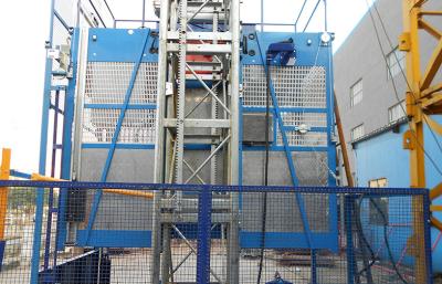 Cina Gru personale/materiale di costruzione con singola altezza di elevazione della gabbia 150m in vendita